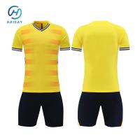 China Custom Team Jersey Durable Polyester Football Shirt Featuring 3D AirFlow Mesh and ColorFast Sublimated Printing for Vibrant Team Logos for sale