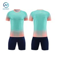China Custom Team Jersey Durable Polyester Football Shirt Featuring 3D AirFlow Mesh and ColorFast Sublimated Printing for Vibrant Team Logos for sale