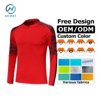 China Custom Team Jersey Football Shirt with Enhanced Ventilation and Anti Static Properties for Competitive Team Sports and Training for sale