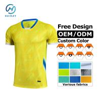 China High Quality Breathable Soccer Uniform – Custom Team Football Jersey Set Quick Dry Lightweight for Men Boys Training and Game Wear for sale