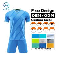 China Custom Futsal Jersey Personalized Indoor Football Shirt Lightweight Sports Uniform for sale