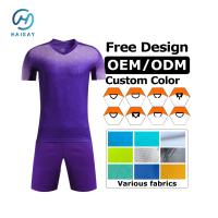 China Custom Team Jersey Ideal for Competitive Soccer Featuring Flexible Fabric Reinforced Stitching and Quick Dry Technology for sale