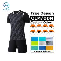 China Custom Soccer Jersey Personalized Team Uniform with Name Number Logo Quick Dry for sale