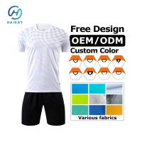 China Custom Team Jersey Ideal for Competitive Soccer Featuring Flexible Fabric Reinforced Stitching and Quick Dry Technology for sale