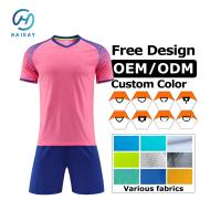 China Custom Training Jersey Personalized Football Soccer Shirt Breathable Quick Dry Fabric for sale
