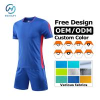 China Custom Team Jersey tailored with bold patterns and minimalist designs to suit team aesthetics and enhance identity on the soccer field for sale