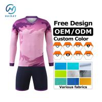 China Wholesale Football Jersey Set, In Stock & Personal Custom Service, Breathable Soccer Uniform With Custom Logo Name Number Printing for sale