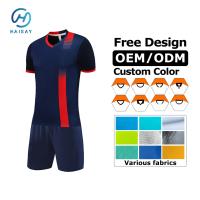 China Custom Club Soccer Jersey Personalized Team Kit with Name Number Logo Full Set for sale