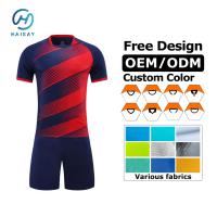 China Custom Futsal Jersey Personalized Indoor Football Shirt Lightweight Sports Uniform for sale