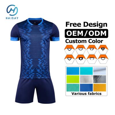 China Custom Soccer Jersey Personalized Name Number Customized Football Shirt For Team for sale