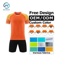 China Ready‑Stock Custom Football Jersey Set OEM ODM Free Design Soccer Uniform Kit | Custom Color Various Fabrics Soccer Jersey & Shorts For Men Youth Kids | Wholesale Bulk Order For Team Club for sale
