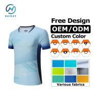 China Men Custom Printed Athletic Jersey, Lightweight Moisture‑Wicking V‑Neck Sport Tee, Personalized Design Short‑Sleeve Shirt For Team Sports Gym Training for sale