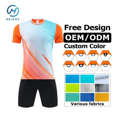 China Custom Team Jersey with moisture wicking fabric personalized logos names numbers ideal for soccer clubs schools and team unity for sale
