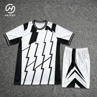 China Classic Soccer Uniform Set – Short Sleeve Football Jersey & Shorts for Teams for sale