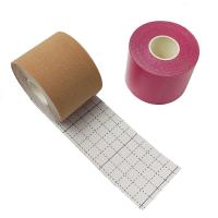 China Athletic Medical Tape Bandage Hypoallergenic Pre Cut Muscle Kinesiology Tape Elastic Cotton for sale