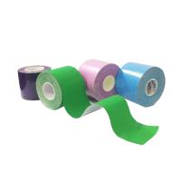 China Athletic Medical Tape Bandage Hypoallergenic Pre Cut Muscle Kinesiology Tape Elastic Cotton for sale