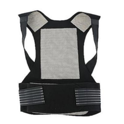 China Hot Selling Brace Medical Heating Pad Adjustable Stretcher Waist Vest Posture Corrector Back Support Belts for sale
