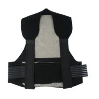 China Wholesale Adjustable Support Stretcher Waist Vest Posture Corrector Belts Injury Back Brace With Heating Pad for sale