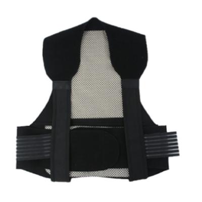 China Wholesale Adjustable Support Stretcher Waist Vest Posture Corrector Belts Injury Back Brace With Heating Pad for sale