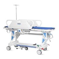 China Top Fashion Wheels Beds Medical Patient Transport Emergency Transfer Vehicle Stretcher Trolley for sale