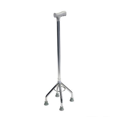 China Wholesale Adjustable Four Leg Walking Stick Cane For Elderly Home care Hospital for sale