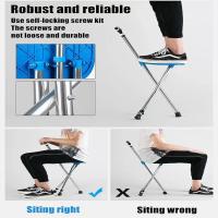 China Popular Design Begrit Stick Multifunction Telescopic Folding Walking Aid Cane Floding Cane with Seat Cane Seat for Seniority for sale