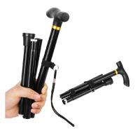 China Factory Wholesale Telescopic Cane Begrit Sticks Multifunction Folding Walking Aid Cane for sale