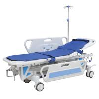 China High quality bed medical ambulance transportation stretchers trolley a wheeled stretcher used to transport patients for sale