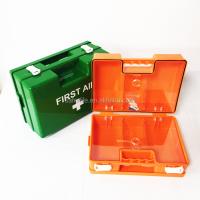 China In Stock Medical workplace wall mount Empty ABS Emergency Survival First Aid Box  Medical Plastic Box case for sale