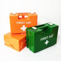 China In Stock Medical workplace wall mount Empty ABS Emergency Survival First Aid Box  Medical Plastic Box case for sale
