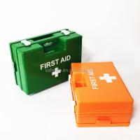 China In Stock Medical workplace wall mount Empty ABS Emergency Survival First Aid Box  Medical Plastic Box case for sale