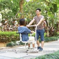 China Electric Lift Patient transfer chair Easy Moving Transferring  Wheelchair Disabled Elderly patient Toilet Bath moving chair for sale