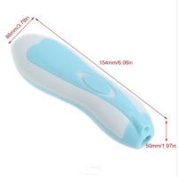 China Baby adult Electric Nail Trimmer file Quiet Grinder Nail Care file Cutter polish for sale