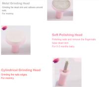China Baby adult Electric Nail Trimmer file Quiet Grinder Nail Care file Cutter polish for sale