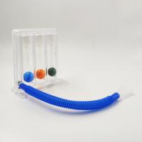 China Breathing exercise equipment lung breathing trainer mouth breathing trainer vital capacity training three ball instrument for sale