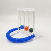 China Breathing exercise equipment lung breathing trainer mouth breathing trainer vital capacity training three ball instrument for sale