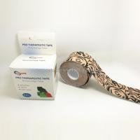 China Hot Selling Cotton Kinesiology Sport Tape For Reduce Muscle Pain Tattoo Design 5CM*5M for sale