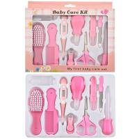 China 10pcs Newborn Nursery Health care Set baby Grooming tool kit baby care kit manufacturer Newborn baby gift set yellow pink blue for sale