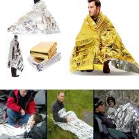 China Foil Thermal First Aid Outdoor WaterProof Emergency Survival Rescue Blanket for sale