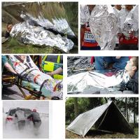 China Foil Thermal First Aid Outdoor WaterProof Emergency Survival Rescue Blanket for sale