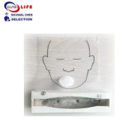 China China manufacturer Dispenser Disposable CPR mask manikin training face shield roll mask for sale