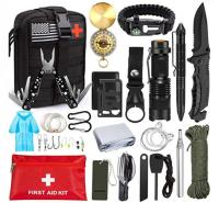 China Outdoor survival kit professional IFAK bag Emergency tools survival gears for camping hiking with personal first aid kit for sale