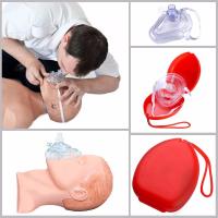 China One Person Cpr Pocket Mask With One Way Valve Cardiopulmonary 22mm for sale