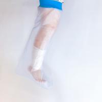 China P2205 adult leg cast waterproof protector for shower for sale