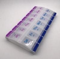 China Weekly pill organizer hot sale pill box 14 case pill storage for sale