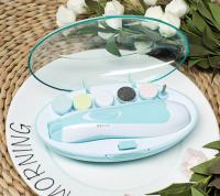 China Baby adult pets Nail Trimmer Upgraded Safe Electric Baby Nail file grinder Baby Nail File with LED Light for sale