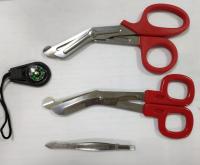 China High quality stainless steel bandage scissor  hospital first aid kits IFAK trauma shears for sale