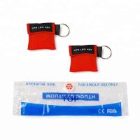 China Cpr Mouth Mask Training Valve First Aid Face Shield For Manikin Breath Barrier for sale