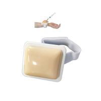 China Medical Intramuscular Training Injection Pad Nurse Practice CE ISO Simulated Skin Manikin 85mm for sale