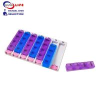 China 28 compartments Pill case promotional gifts pill box button children for sale